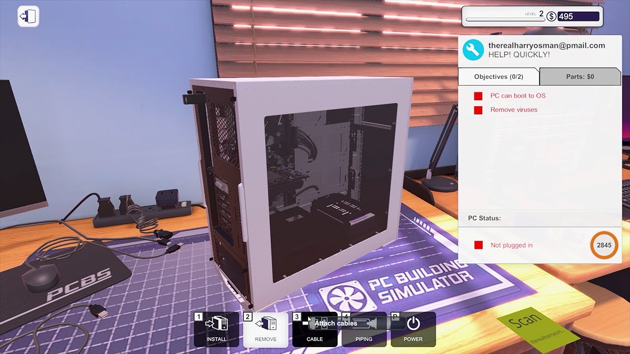PC Building Simulator (PC) - Gameplay | No Commentary - YouTube