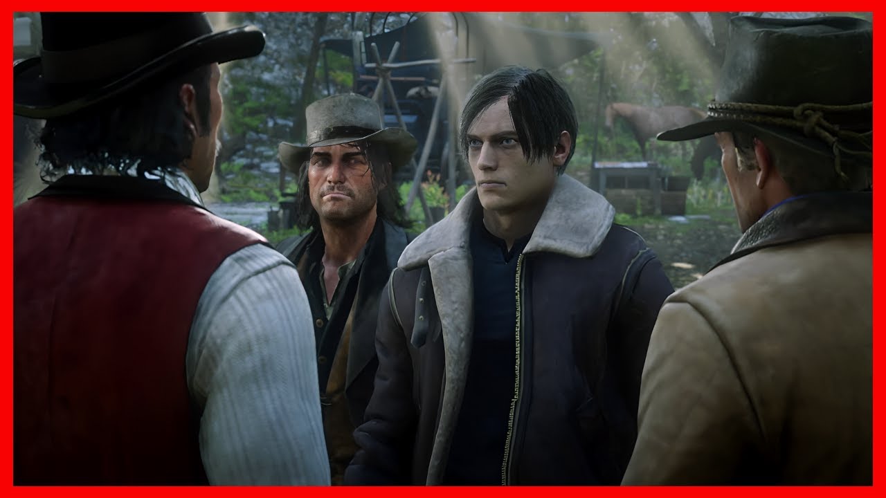 LEON KENNEDY IN RED DEAD REDEMPTION 2 - YouTube