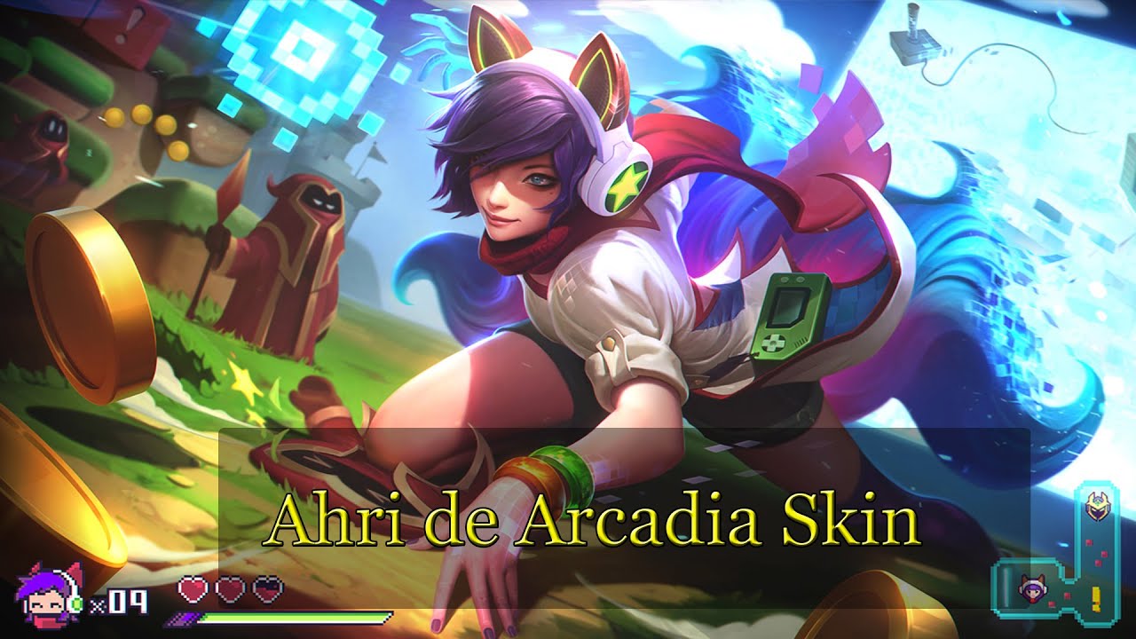 Nuevo Skin - Ahri de Arcadia (Arcade Ahri) 1350RP - YouTube