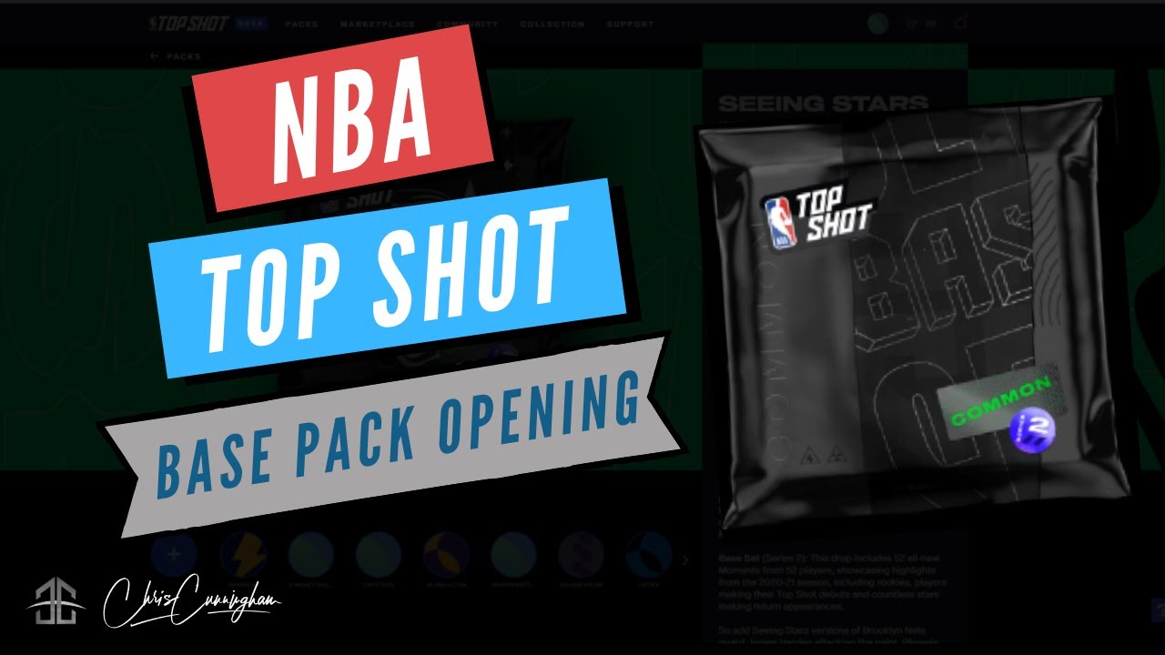 NBA Top Shot Base Pack Series 2 Opening | NFT's | Non Fungible Tokens ...