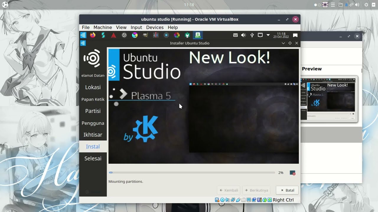 Cara Install Ubuntu Studio dengan mudah - YouTube