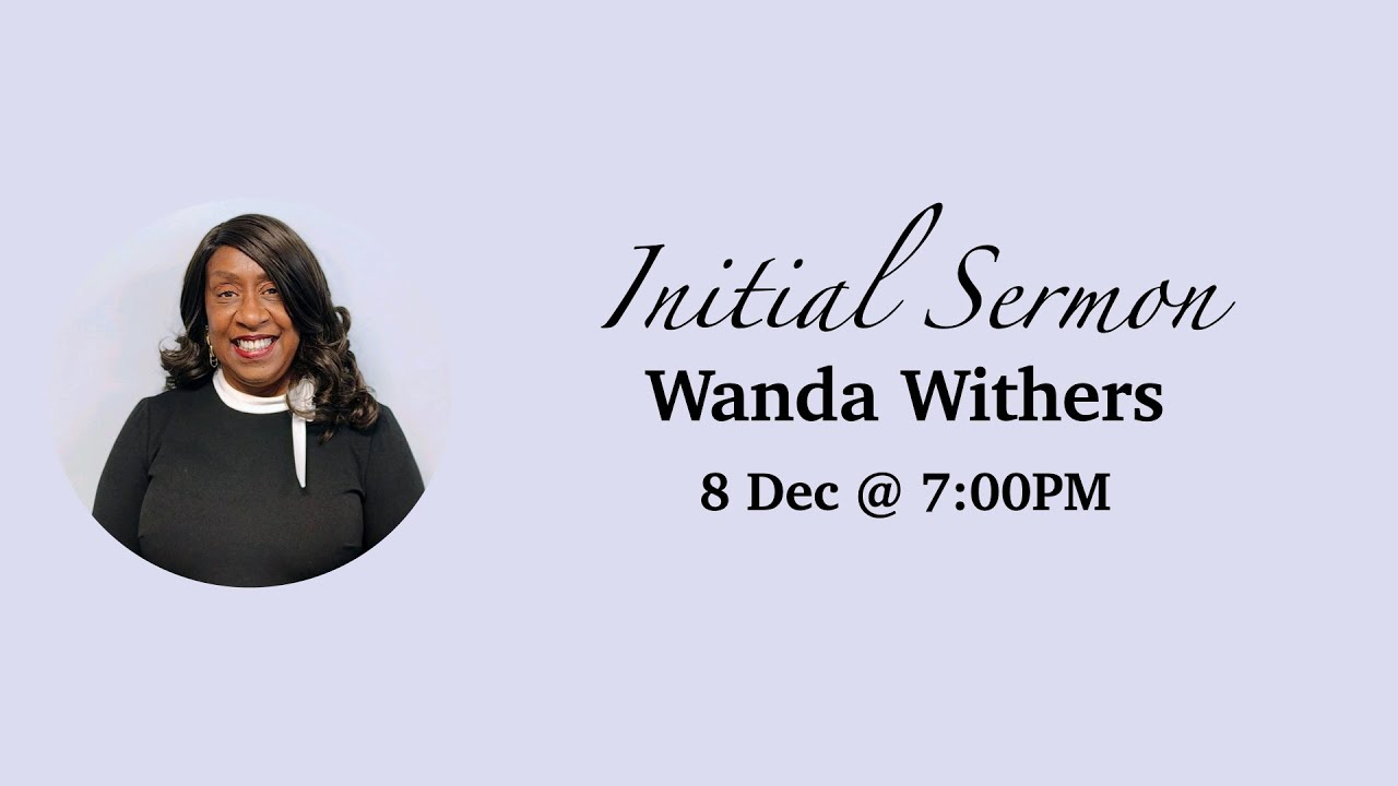 Neabsco Baptist Church - Sister Wanda Withers Initial Sermon - YouTube