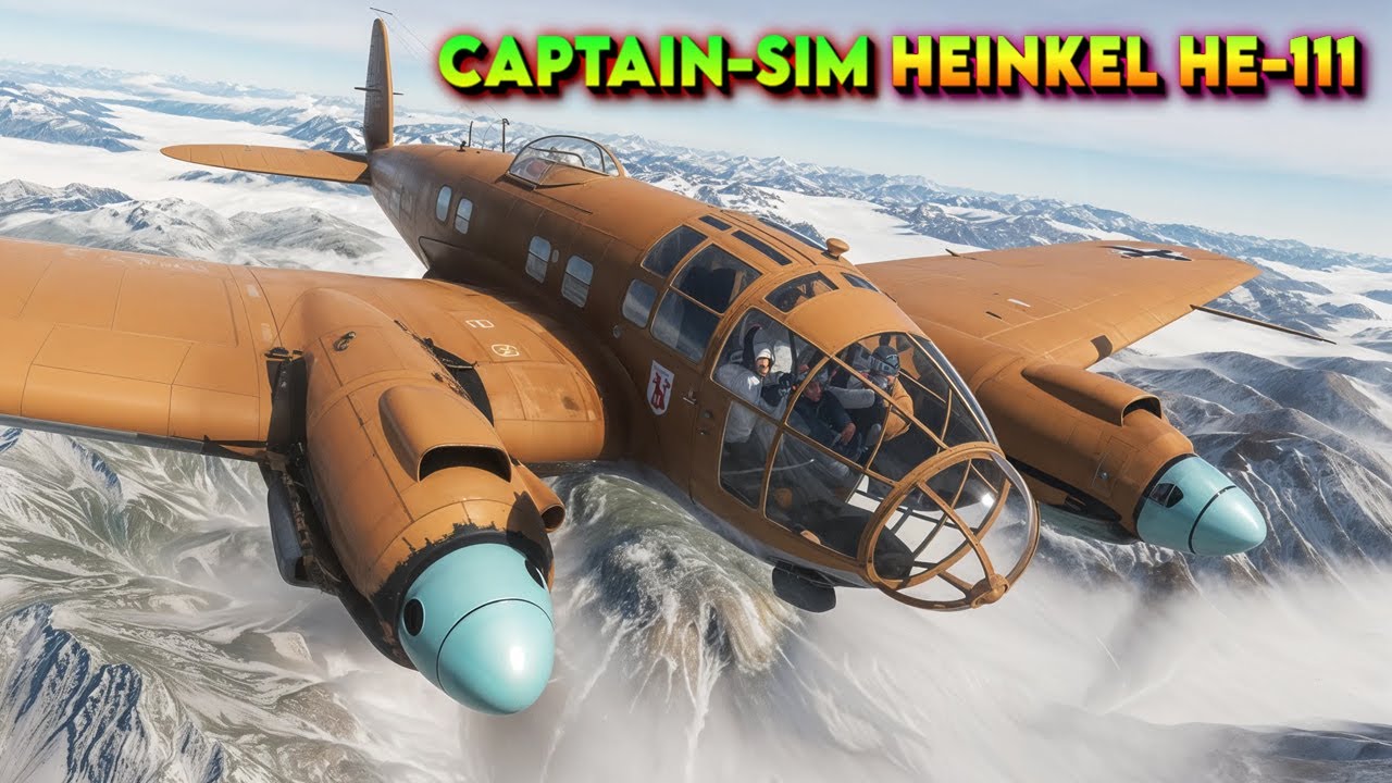 Captain Sim Heinkel He 111 Payware Model Details | Blitzkrieg from ...