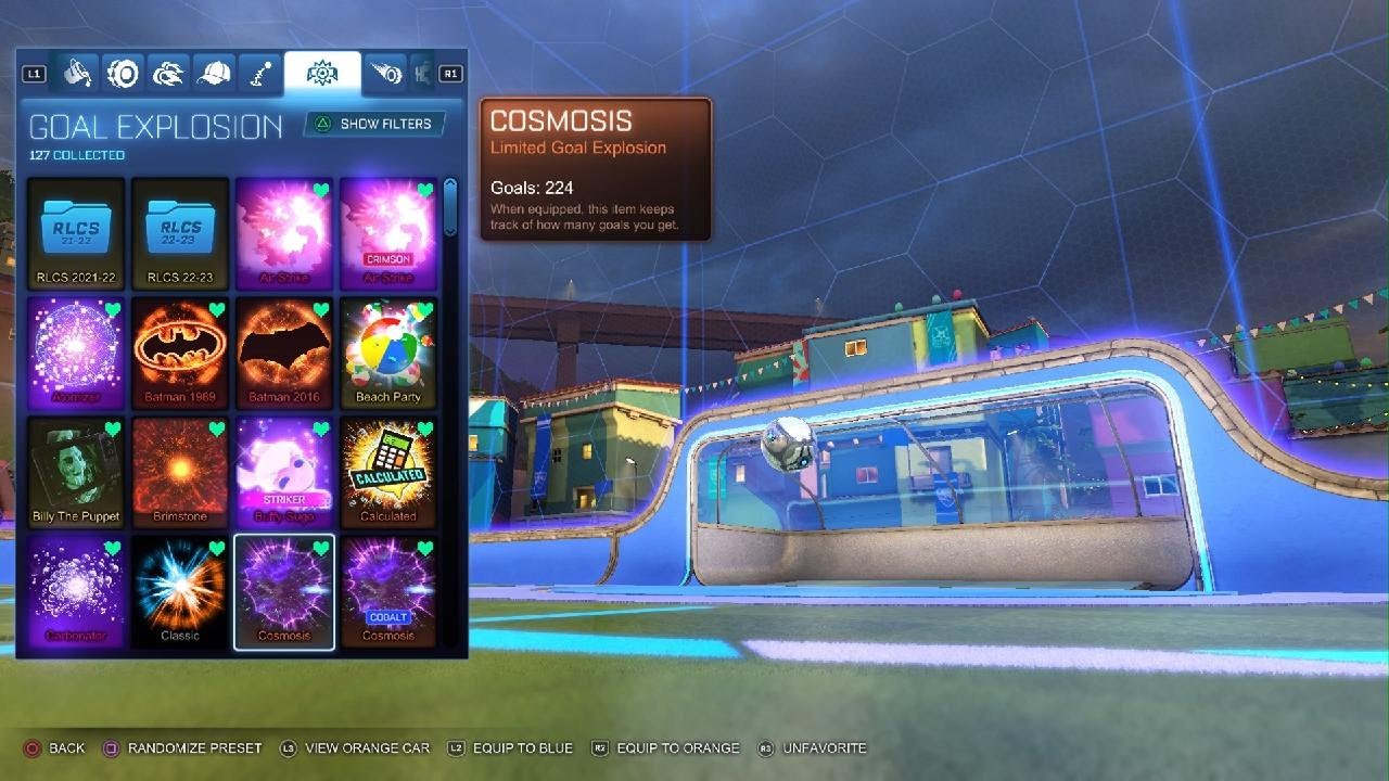(Rocket League) All The Goal Explosion I Have In My Inventory ⚽🥅🔥🔥🗯️🗯️ ...