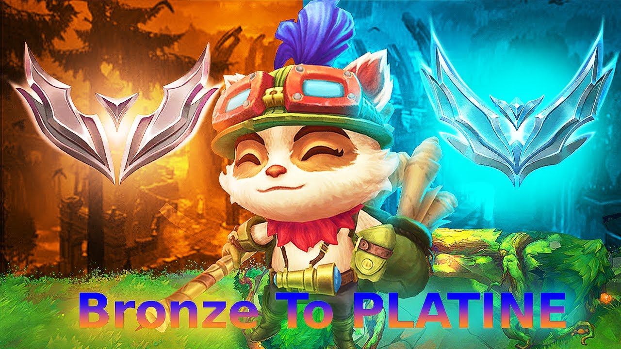 GOLD I - ROAD to PLATINE en partant de Bronze ! (Teemo Jungle ...