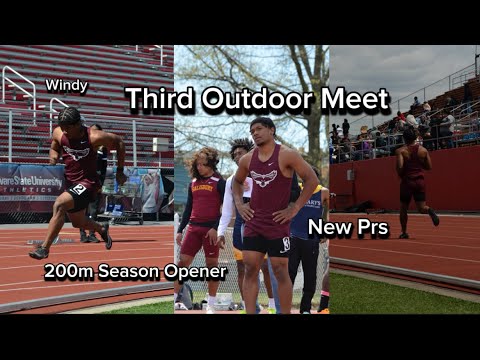 Day in the Life of A Track Athlete | Third Outdoor Meet - YouTube