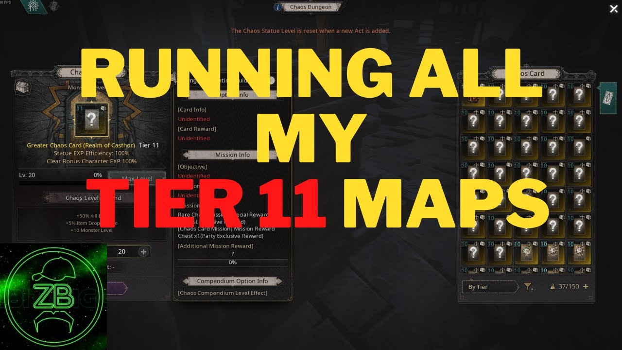 Undecember | Running 21 Tier 11 Maps - YouTube