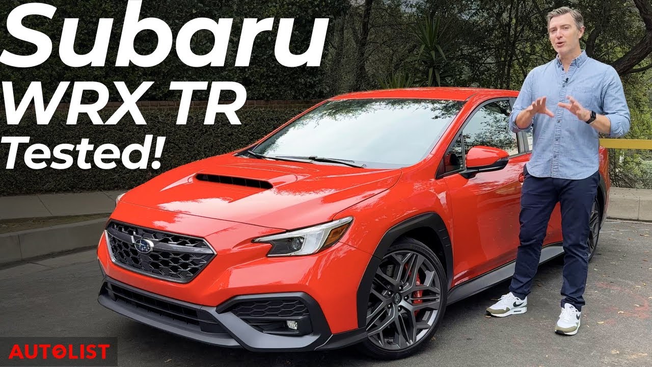 One-Week Test Drive: 2024 Subaru WRX TR...Can it Replace the STI ...