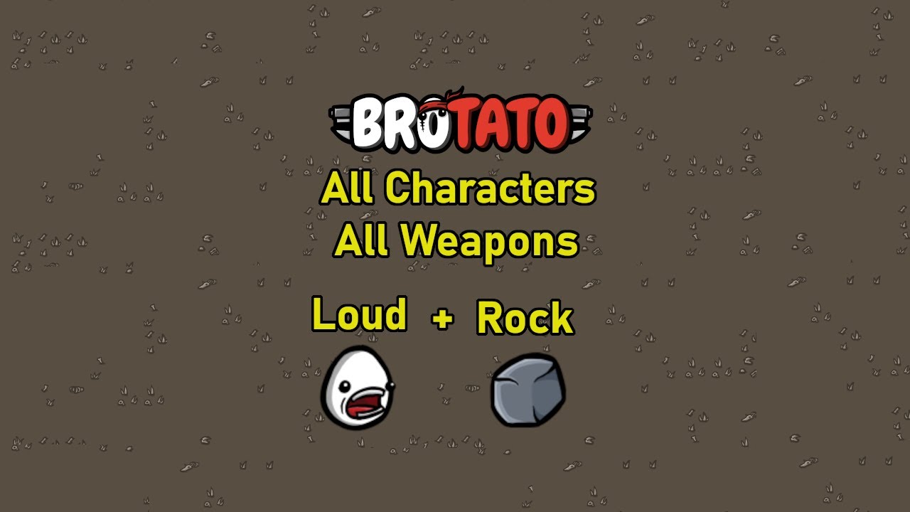[83/457] Brotato - All Characters - All Weapons - Loud + Rock - YouTube