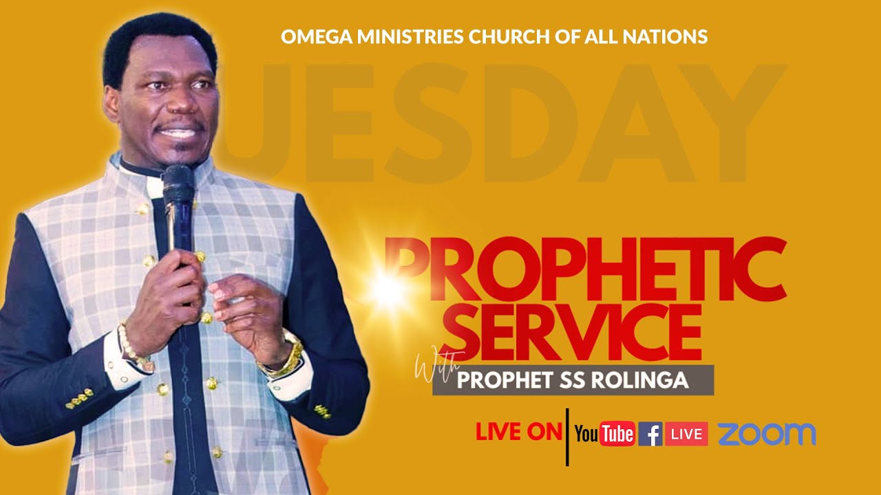 🔴#LIVE BROADCAST || Special PROPHETIC Service with Prophet SS ROLINGA ...
