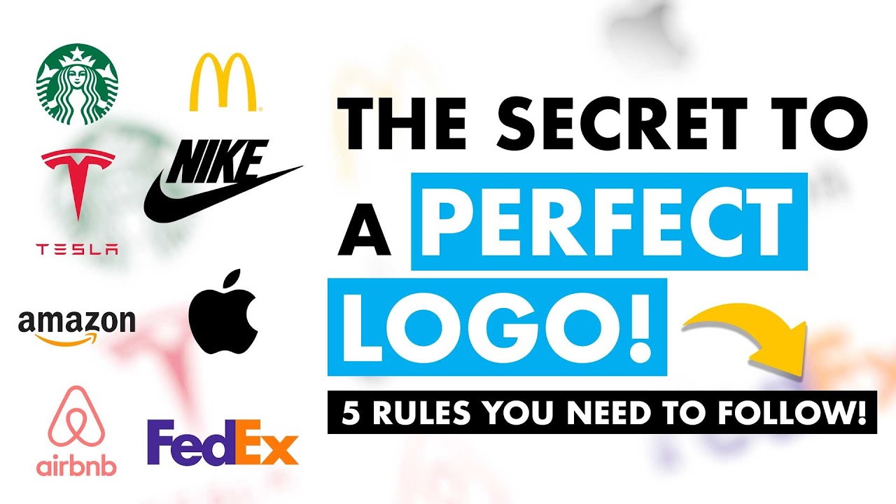 The Secret to a Perfect Logo: 5 Must-Follow Rules - YouTube
