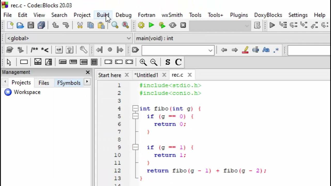 With recursion without loop programme in C language@COMPUTEREXCELSOLUTION - YouTube