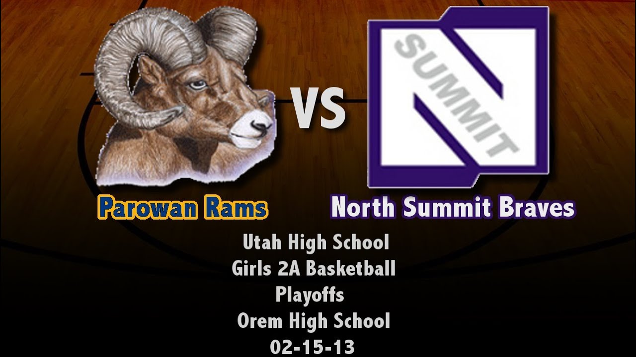 High school 2A basketball playoffs: Parowan Rams vs. North Summit ...