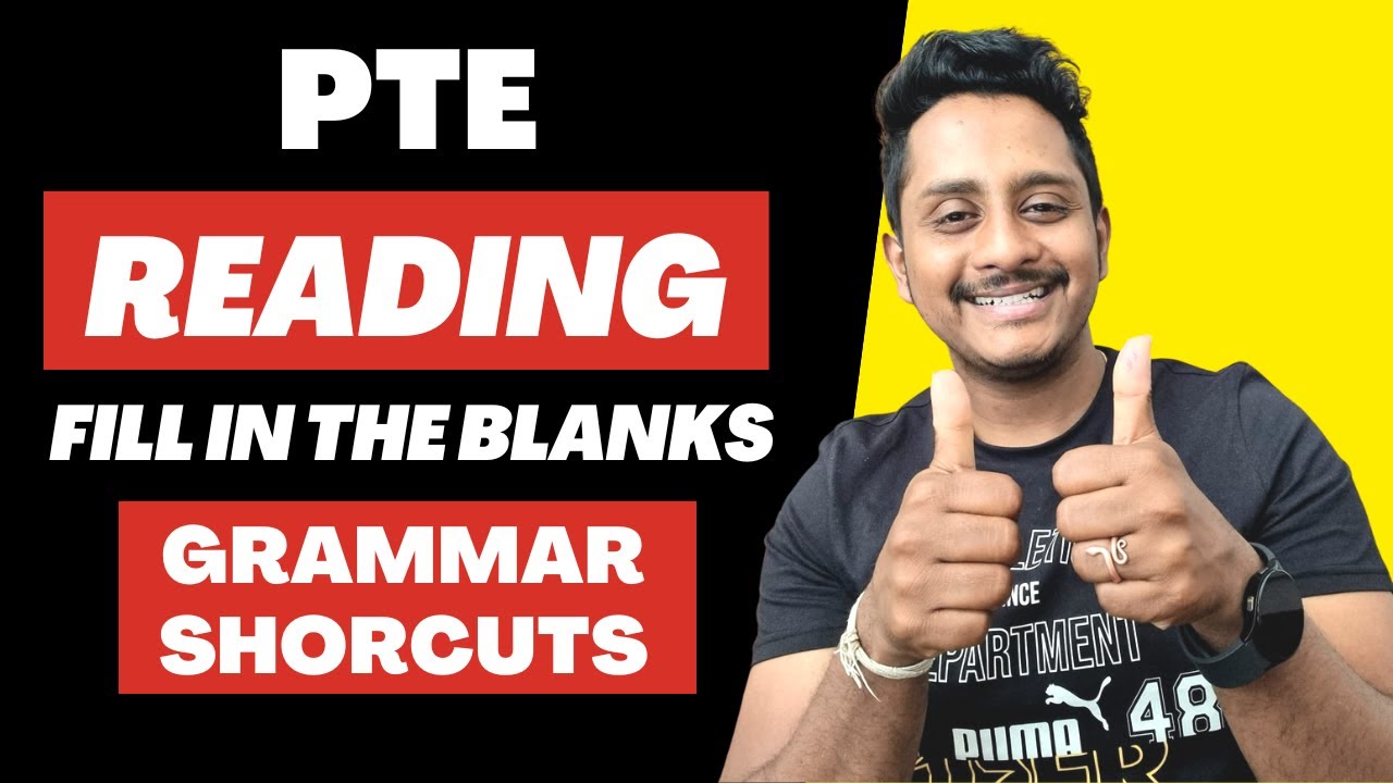 3 Grammar Shortcuts - PTE Reading Fill in the Blanks - YouTube