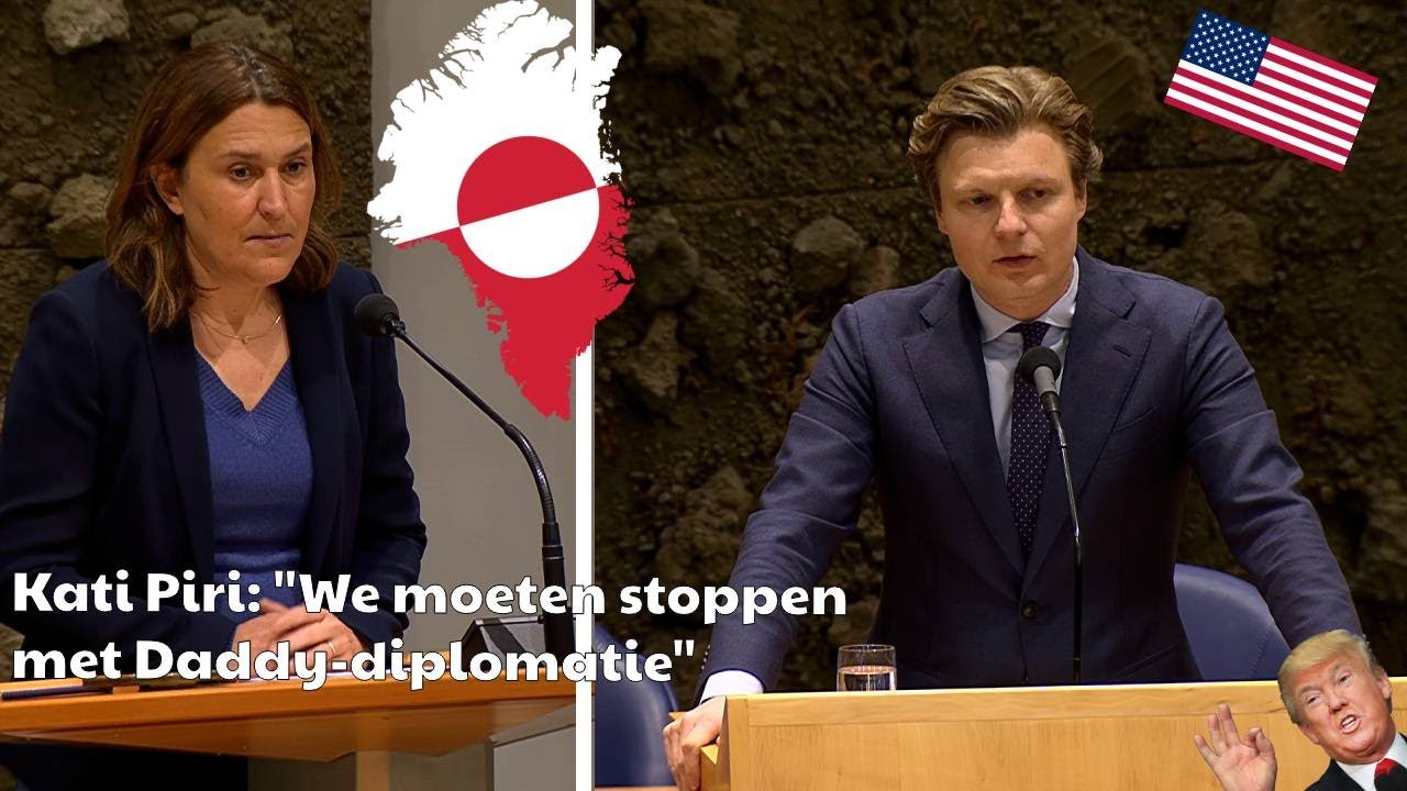 BREKELMANS (VVD) onder VUUR door slappe DADDY-DIPLOMATIE in GROENLAND ...