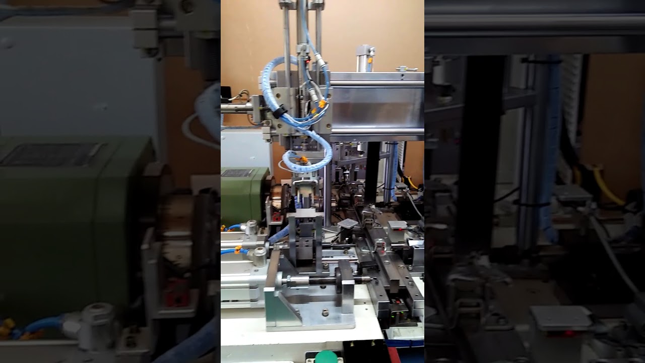 Door Hinge SPM Special Purpose Machine - YouTube