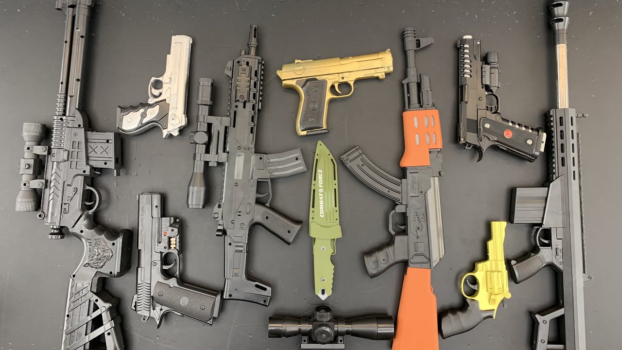 The Most Realistic Toy Sniper Rifle, Desert Eagle Toy Gun, Militant ...