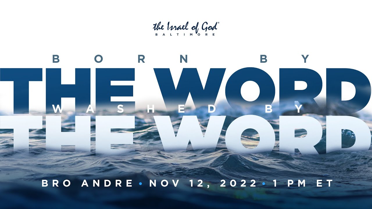 IOG Baltimore - "Born By The Word & Washed By The Word" - YouTube