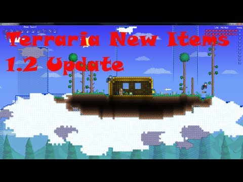 New Terraria Spoilers: New Swords, Waterfalls & Cloud Blocks - YouTube