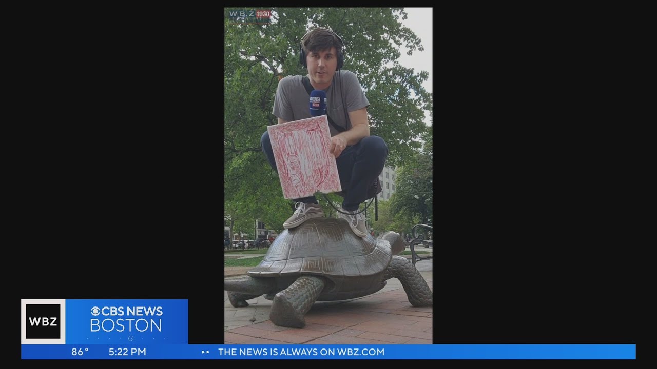 Boston man gets his painting in a gallery, thanks to WBZ News Radio ...