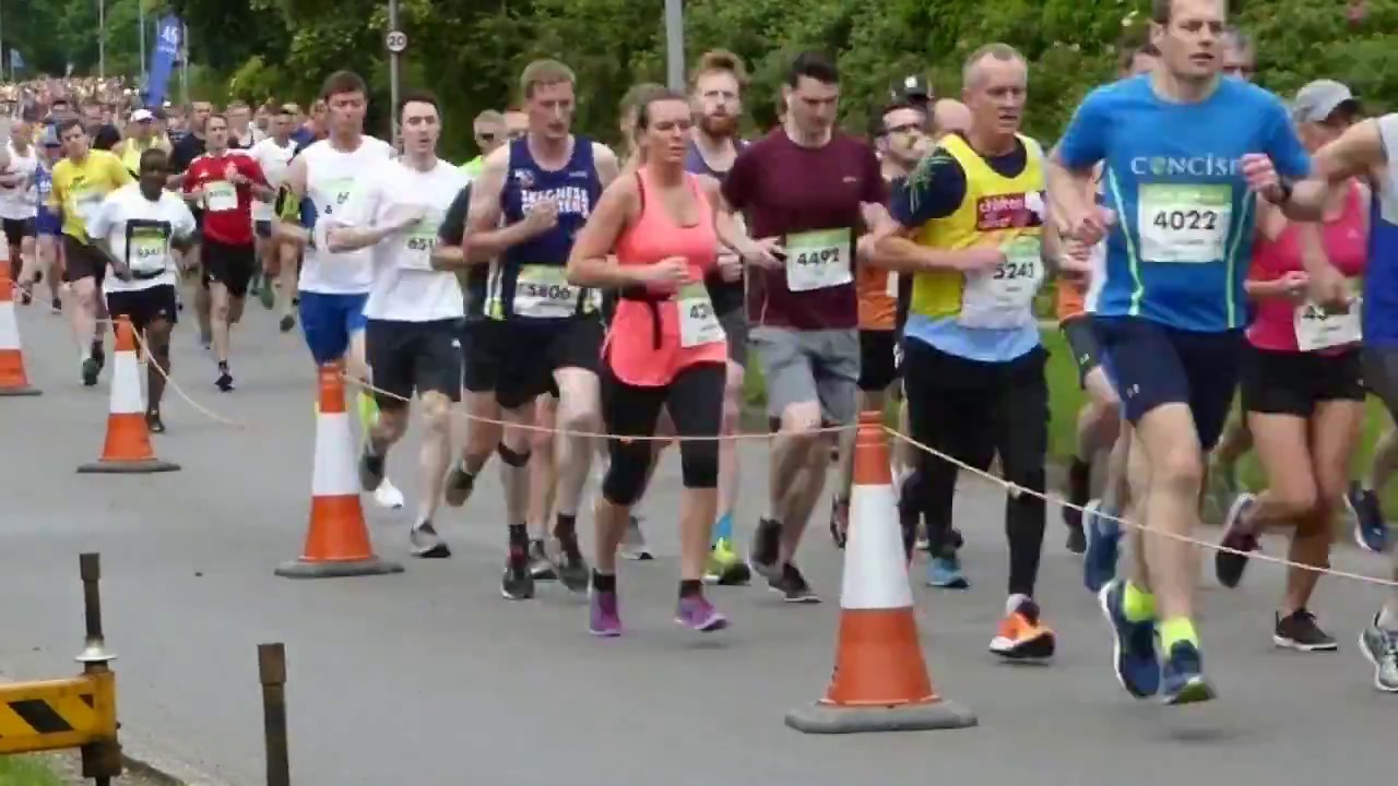 NOTTINGHAM 10K RACE 2017 #RunForAll - YouTube