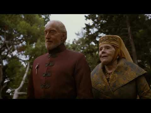 Tywin and Olenna talk before the Purple Wedding (Game of Thrones)