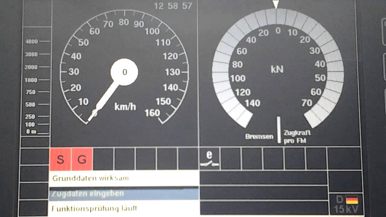 PZB / LZB / SIFA Funktionsprüfung - YouTube