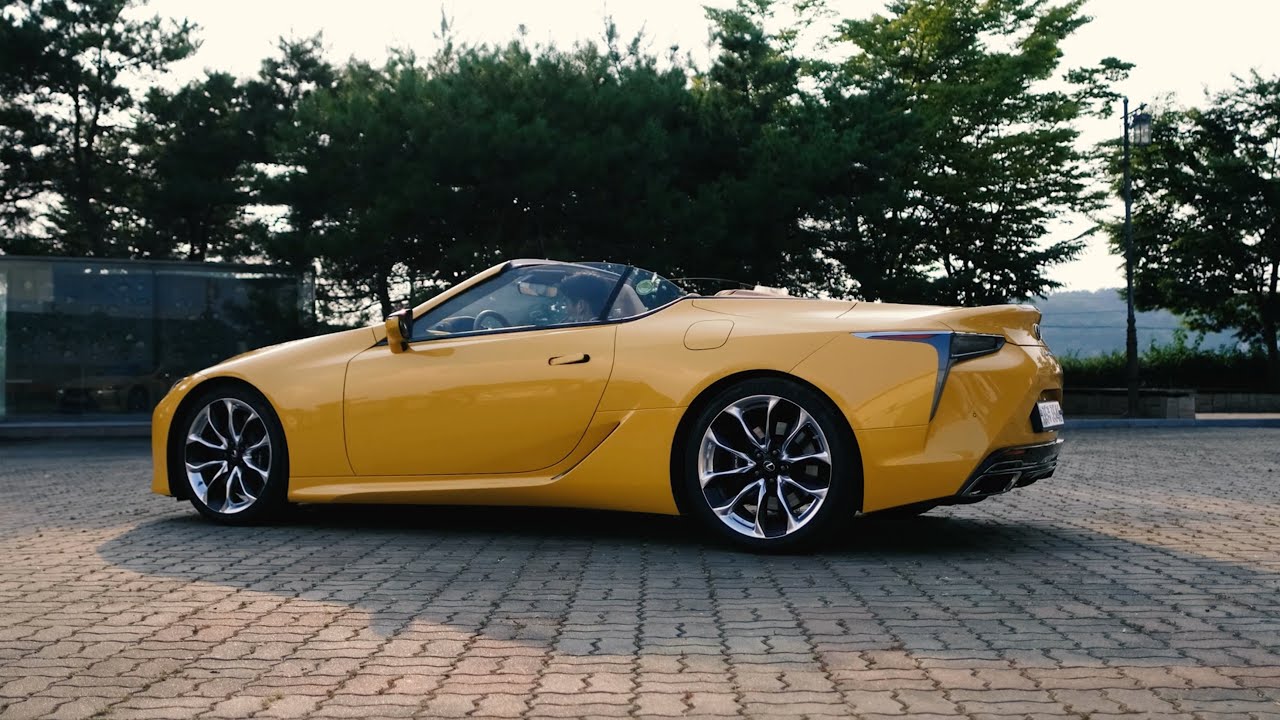 보고, 듣고, 만지다_렉서스 LC 500 컨버터블 스포트 플러스 - YouTube