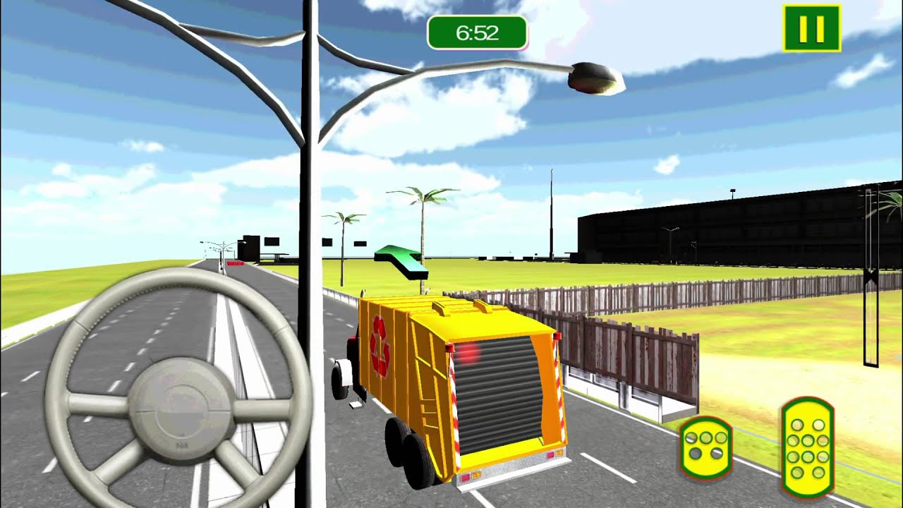 Street Sweeper Services Truck - Gameplay Android - YouTube