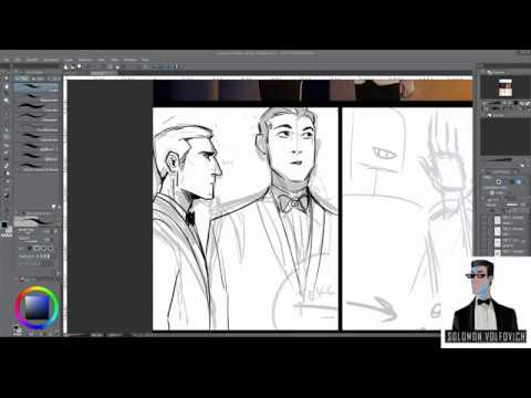 [SPEEDPAINT] Comics - Gavin Reed and RK900 - YouTube