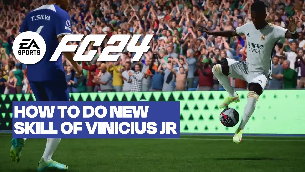 EAFC24 Skills: Skill of Vinicius Jr. "Flair Rainbow (5 Star ...