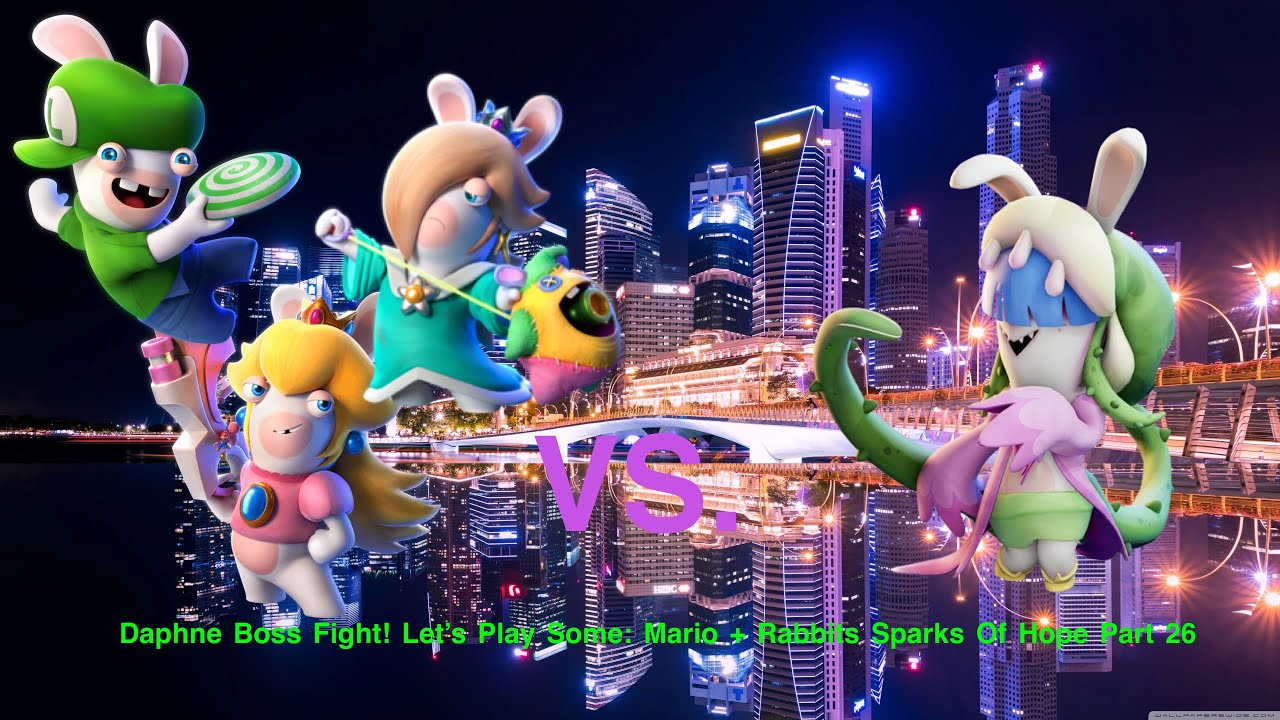 Daphne Boss Fight! Let’s Play Some: Mario + Rabbits Sparks Of Hope Part ...