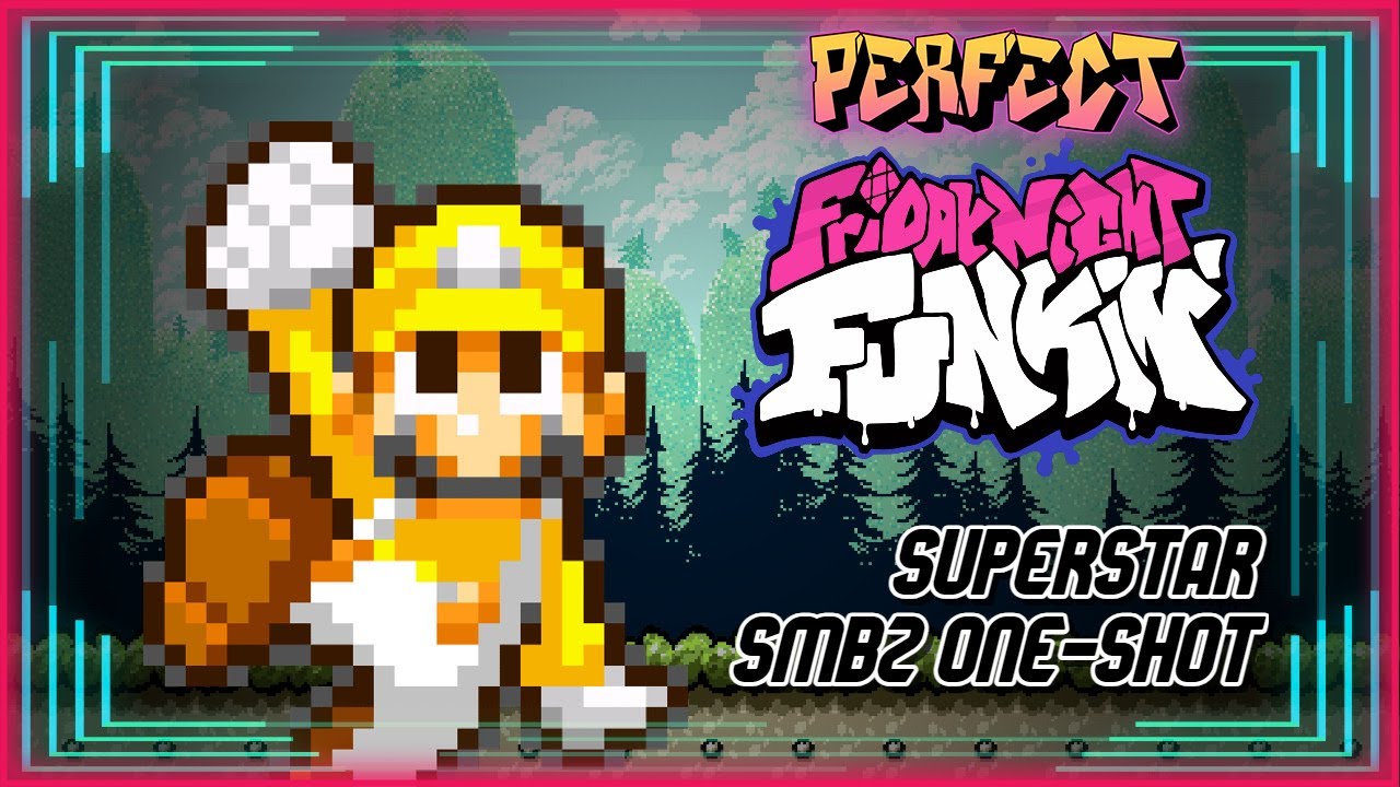 Chaos Mario Mix: FunkZ (SMBZ Mod) - FNF Mod - Perfect Combo Showcase ...