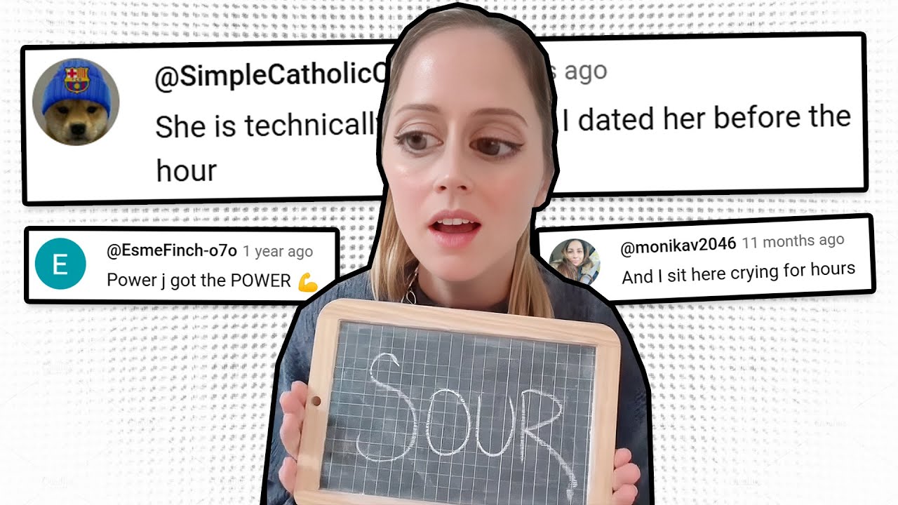 What rhymes with SOUR? - Ani Brava's Wild Comment Section - YouTube