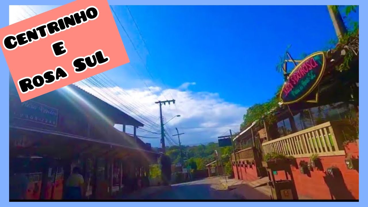 PRAIA DO ROSA CENTRINHO E ROSA SUL🌲 - YouTube