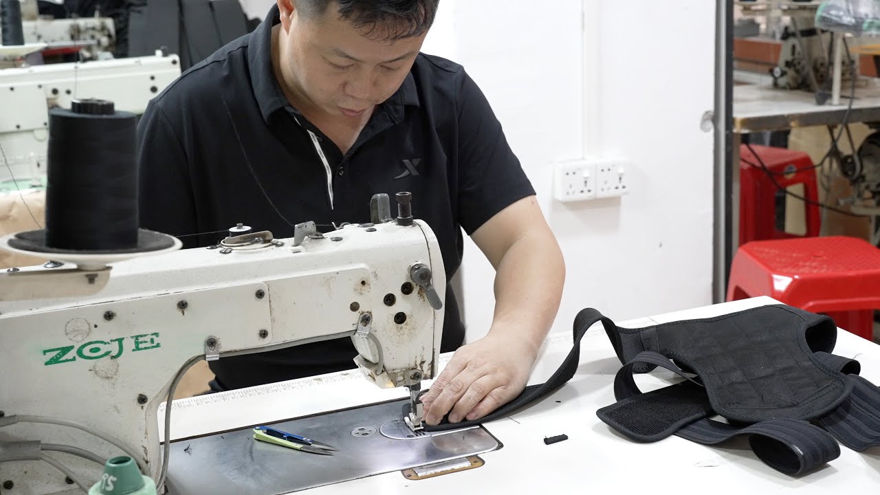 The process of making a hunchback correction back brace。China intimate ...
