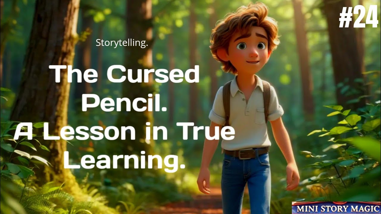 The Cursed Pencil.| A Lesson in True Learning. @ministorymagic12 - YouTube