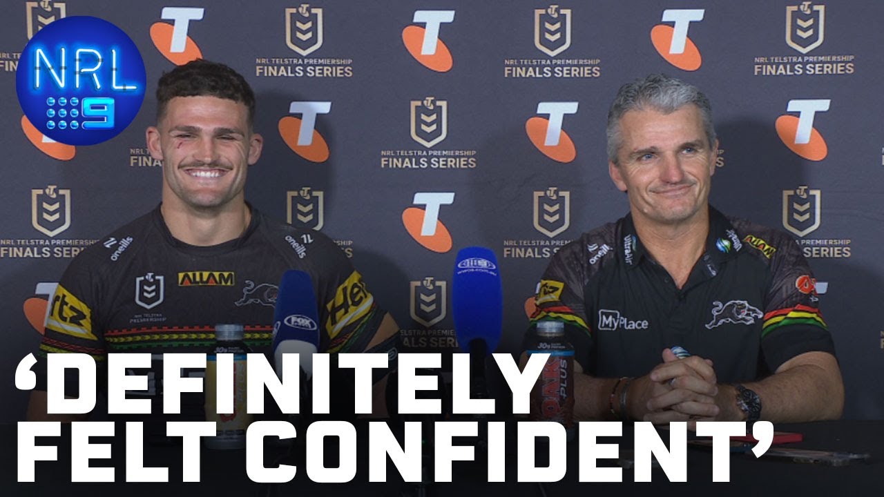 Nathan Cleary on his apparent shoulder injury: NRL Presser | NRL on ...