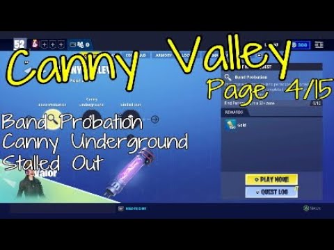 Fortnite: Canny Valley Quests Page 4/19 - YouTube