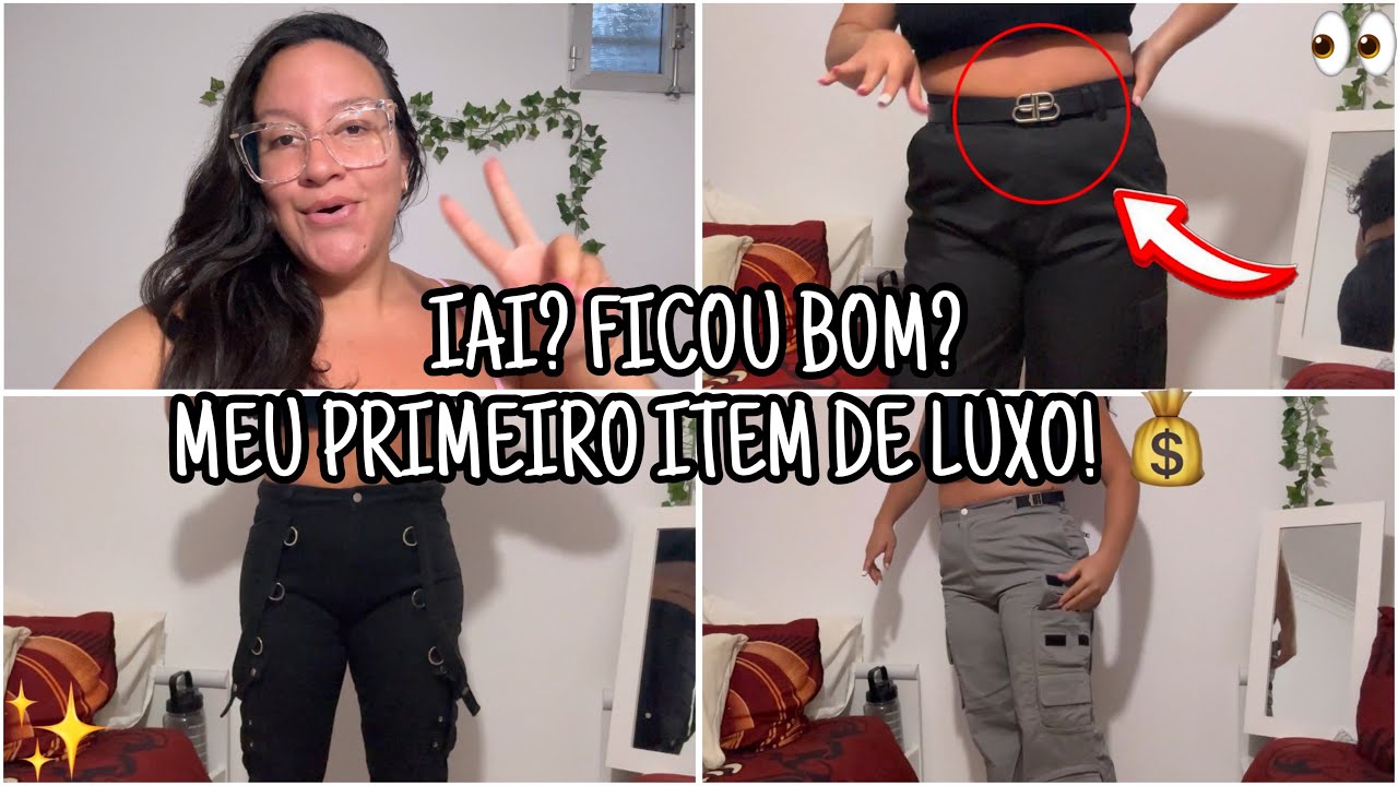 PRIMEIRO ITEM DA BALENCIAGA A GENTE NUNCA ESQUECE 🤑 (EXPERIMENTANDO ...