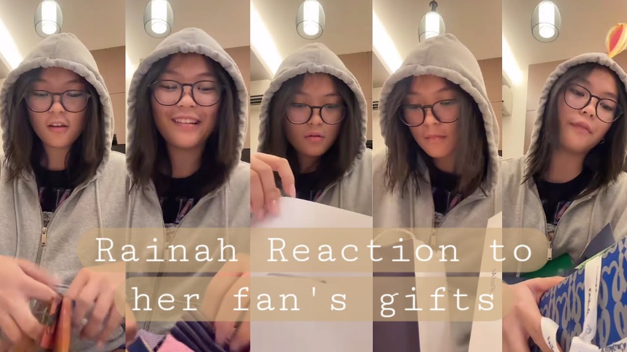 Rainah reaction to her fan's gifts! Napaka mamahal ng regalo! Rainah’s ...