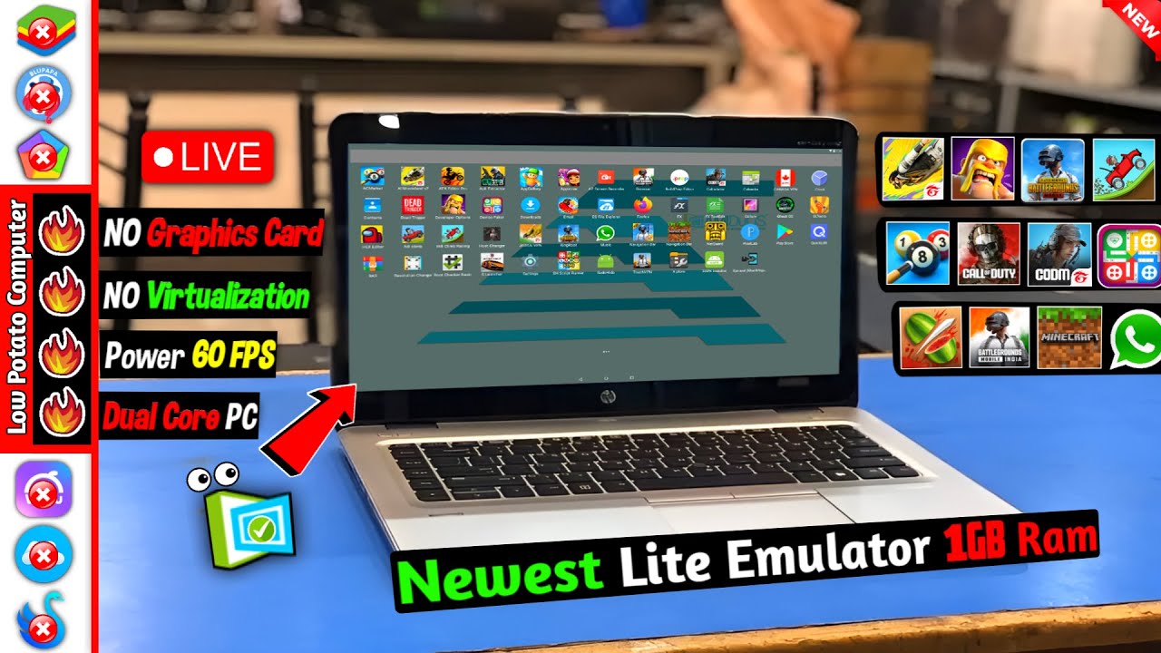 World Most Fastest & Newest Android Emulator For 1GB & 2GB RAM PC's ...