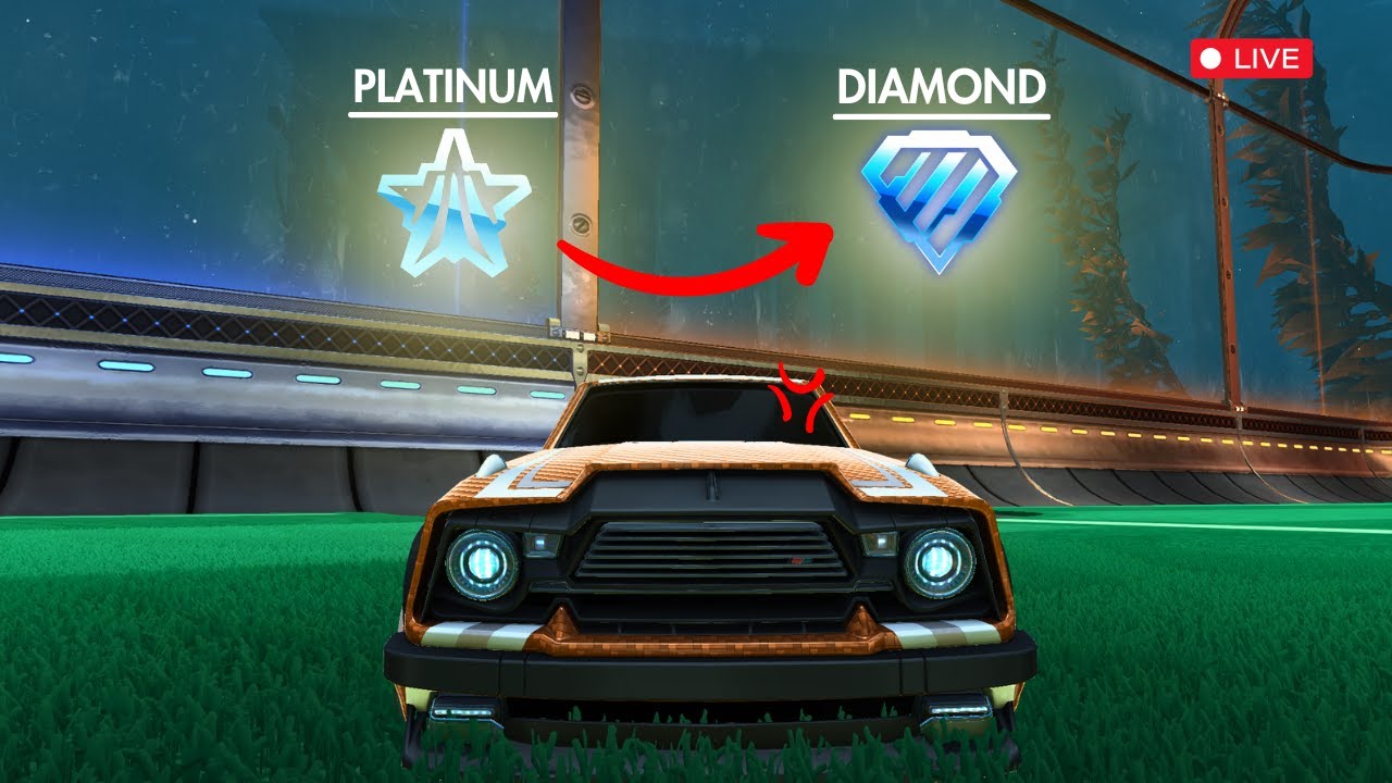 🔴LIVE🔴| So CLOSE to Getting To DIAMOND | Rocket League - YouTube