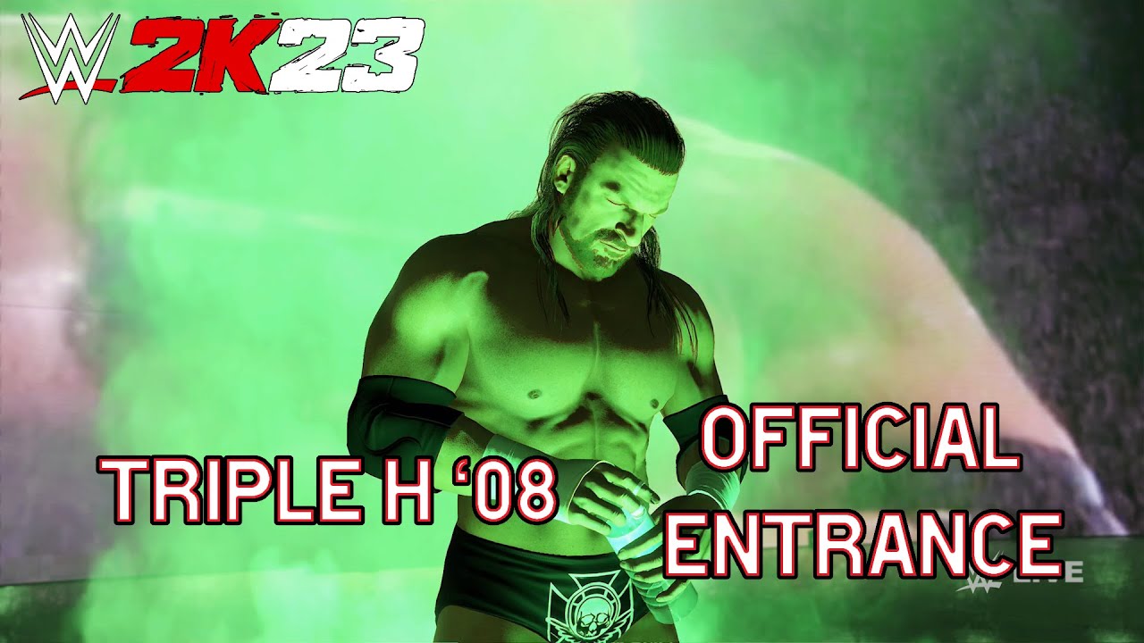 WWE 2K23 Triple H '08 Full Official Entrance! - YouTube