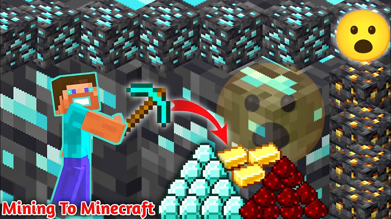 Mining Diamond Gold To Minecraft Part 2 | Minecraft 😮 - YouTube