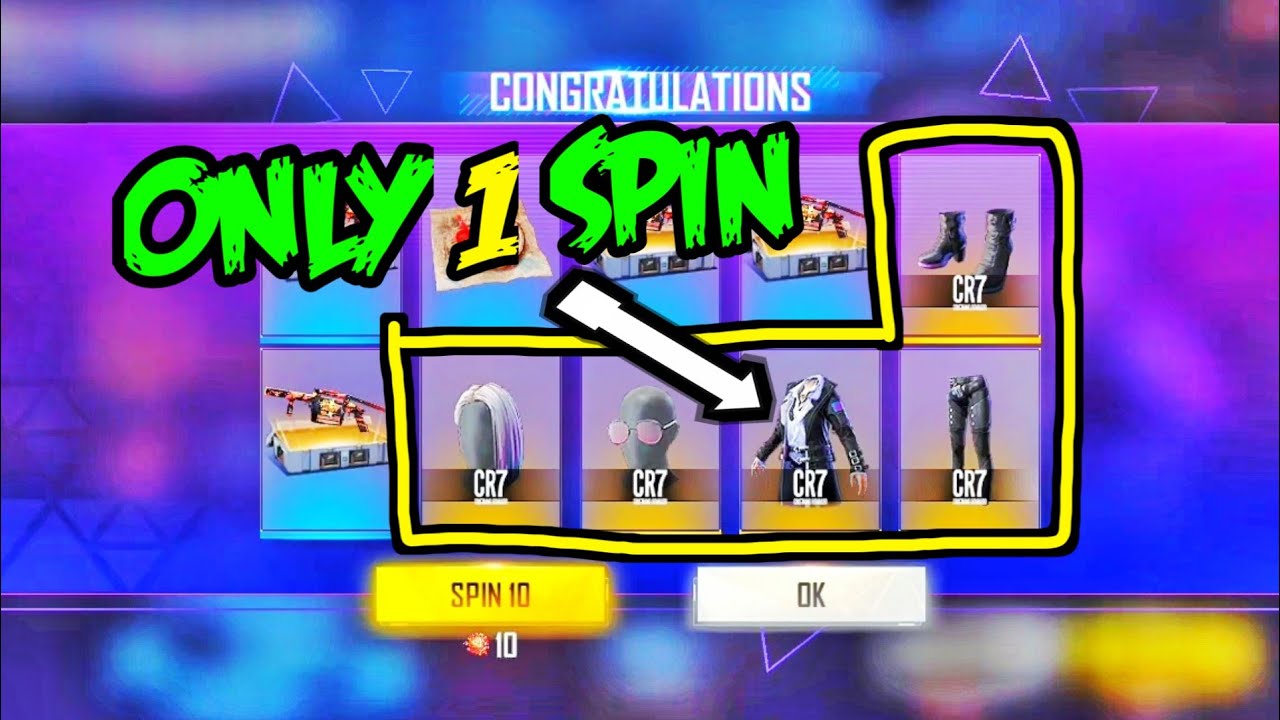 NEW CRS7 Event FREE FIRE GRILS VALUE FOR 1 SPIN ONLY #FLUMMOX_GAMING ...