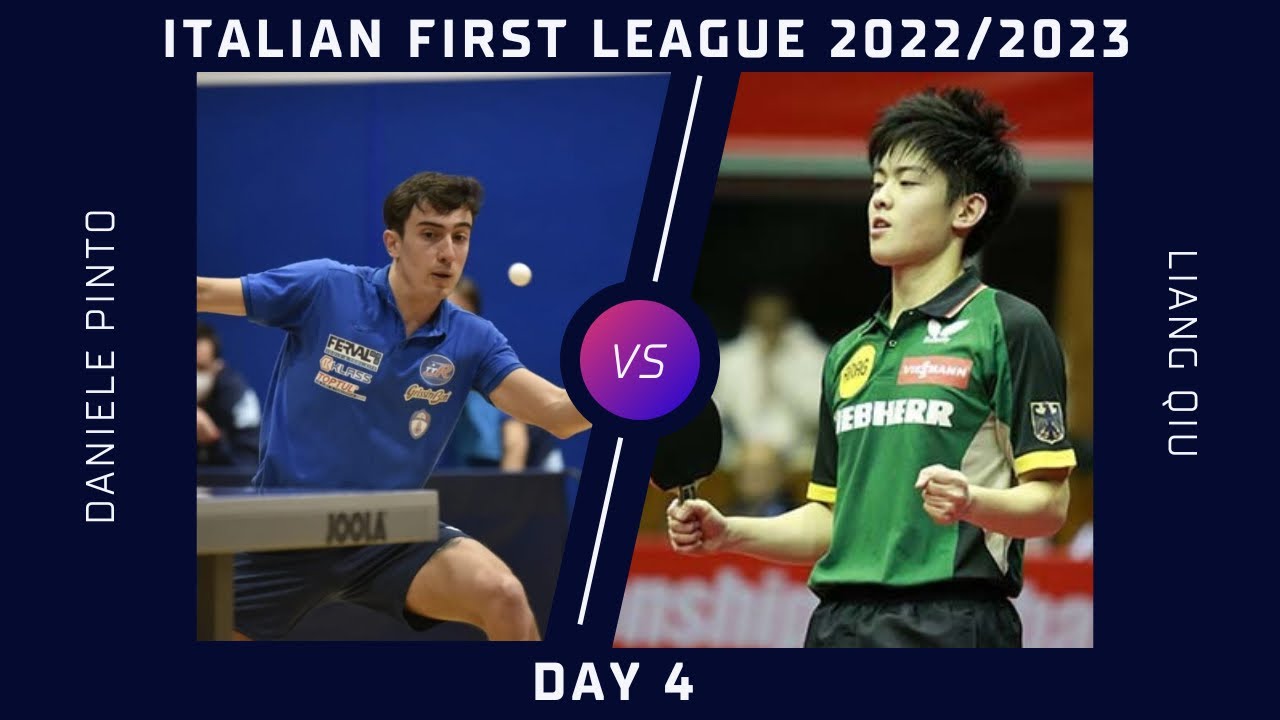 Pinto Daniele vs Qiu Liang | Italian First League 2022/2023 - YouTube