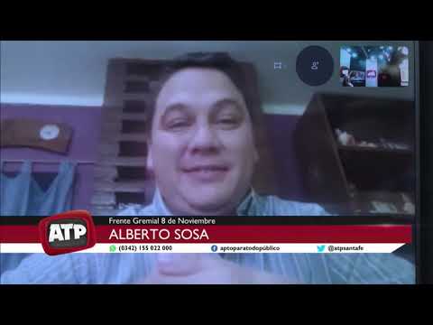 Alberto Sosa - Frente Gremial 8 de Noviembre - ATP 11 08 20 - YouTube
