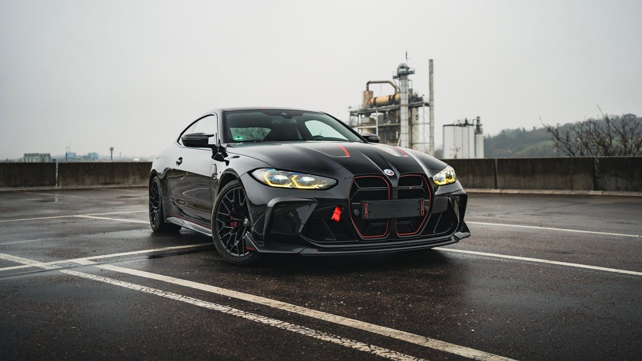 BMW M4 CSL G POWER - STUTTGART - 4K - YouTube