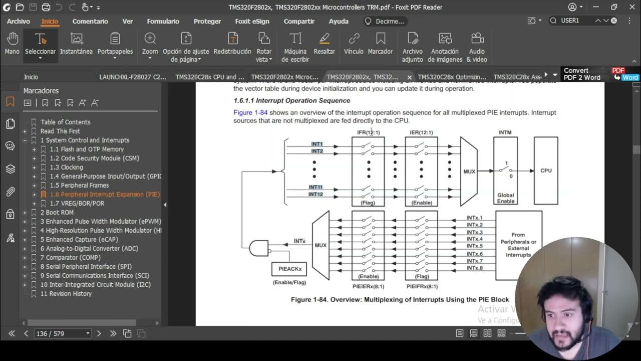18.- TMS320F28027 PIE, una pequeña explicación de su funcionalidad - YouTube